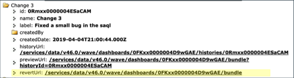 Backup and Restore Previous Versions of CRM Analytics Assets with History API | CRM Analytics ...
