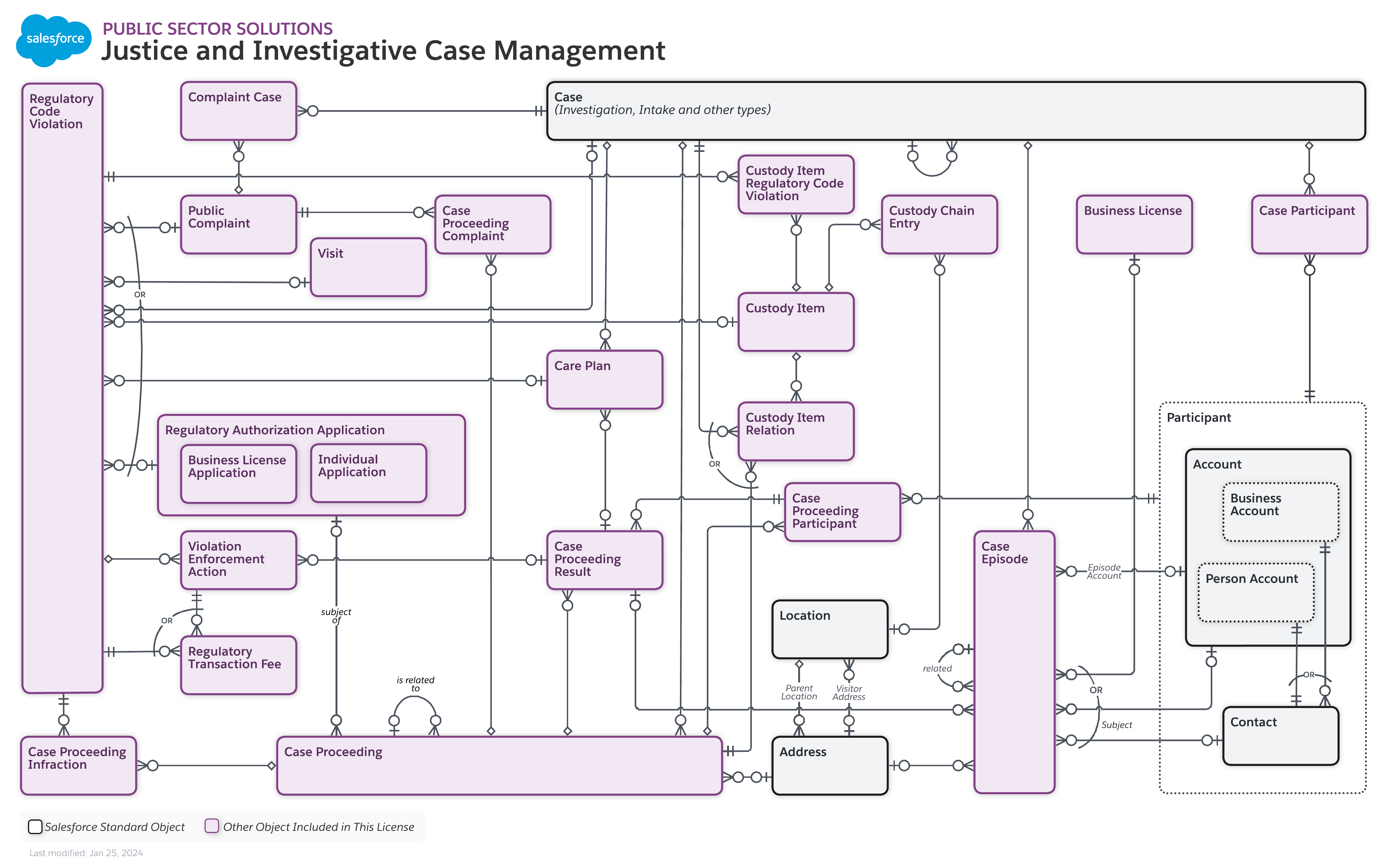 Justice and Investigative Case Management Data Model | Public Sector ...
