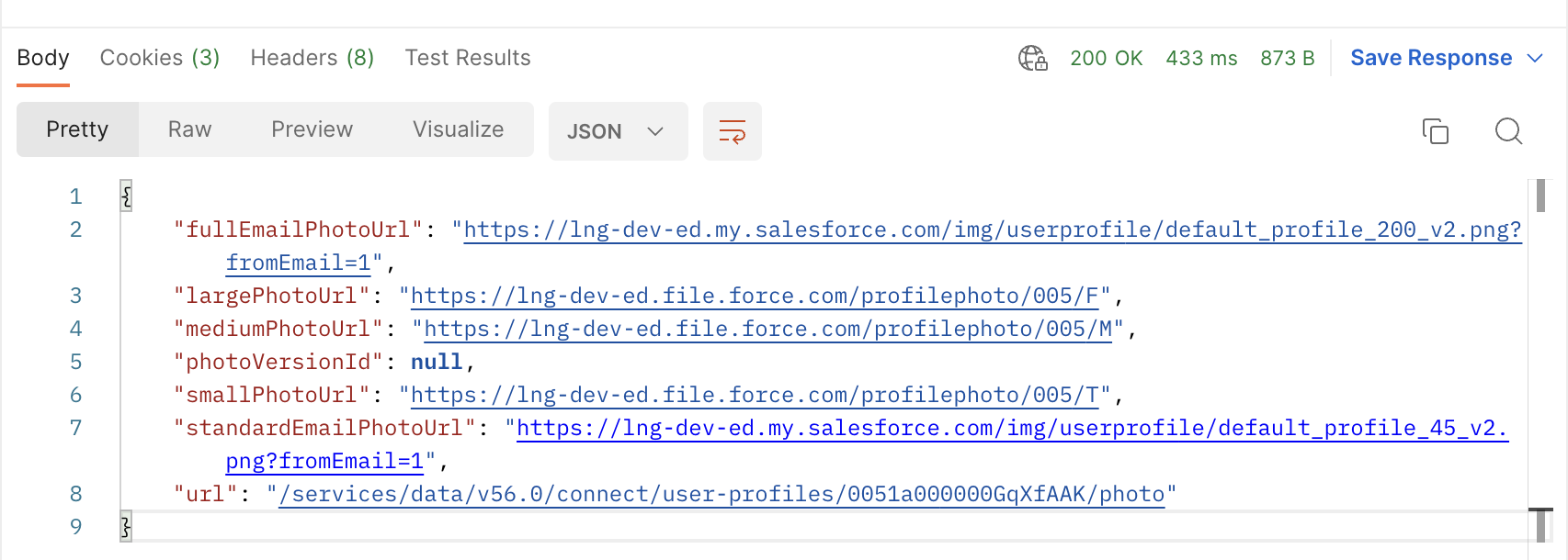 Send a Request Using Postman | Connect REST API Developer Guide | Salesforce Developers