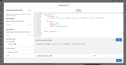 CRM Analytics Configuration | Lightning Web Components in CRM Analytics ...