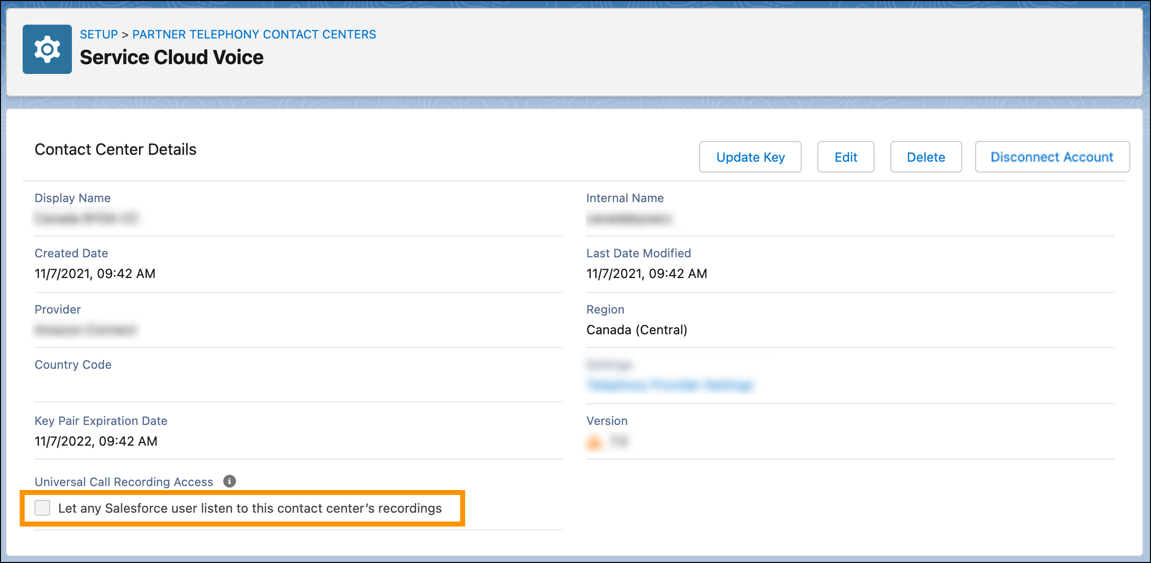 Call Recordings | Service Cloud Voice for Partner Telephony Developer ...